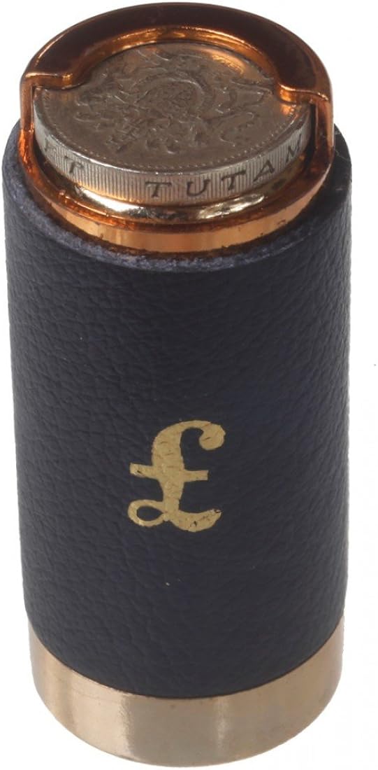 POUND COIN HOLDER (Gold & Leather Look-a-Like) : Amazon.co.uk: Fashion