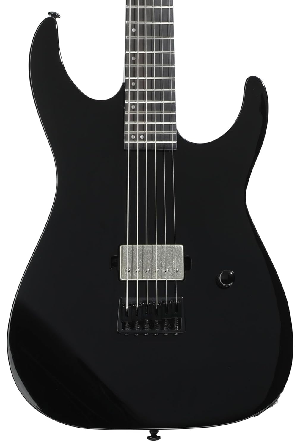 Amazon.com: ESP LTD M-201 Baritone HT Guitar, Black : Musical Instruments