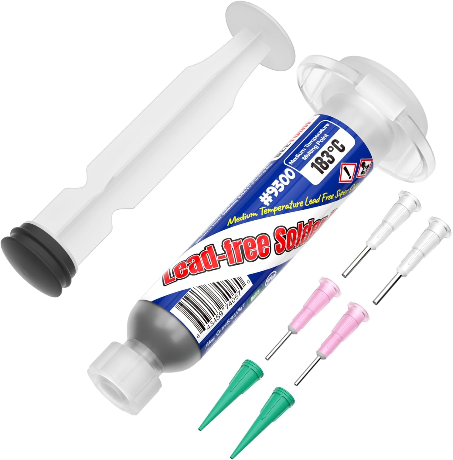 BEEYUIHF Solder Paste, Lead Free Soldering Paste, 138℃ Low Temp Sn42 ...