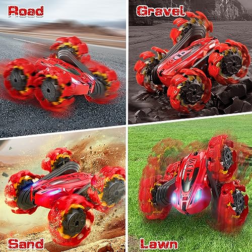 Snapklik.com : MidiVix Upgraded Explosive Wheel Remote Control Stunt ...