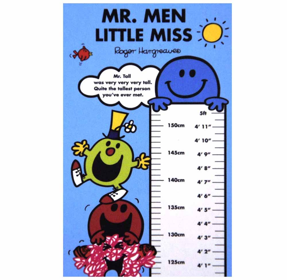 Mr Men - Little Miss Height Chart : Amazon.com.au: Baby