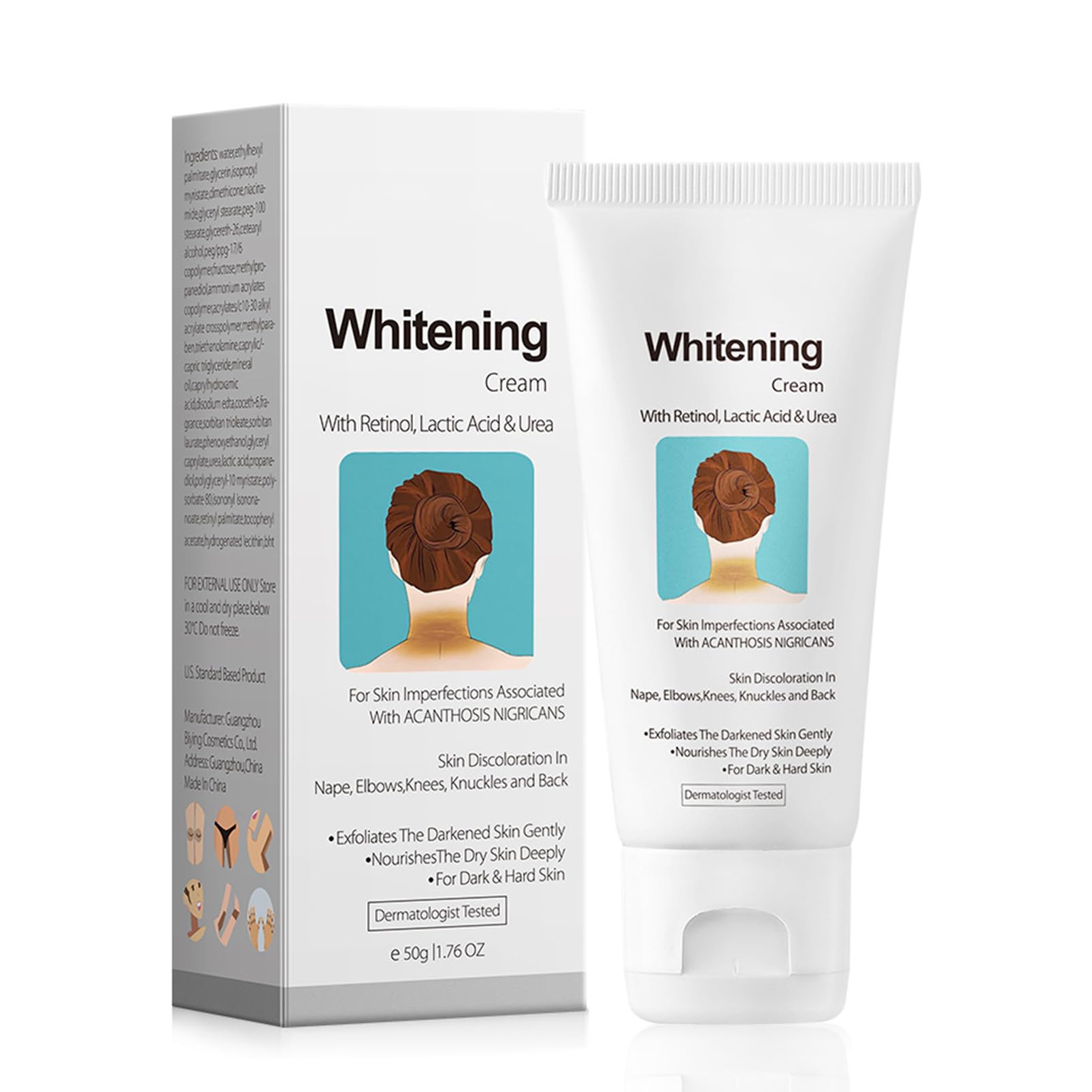 Skin Whitening Cream for Acanthosis Nigricans, Skin Lightening Cream ...