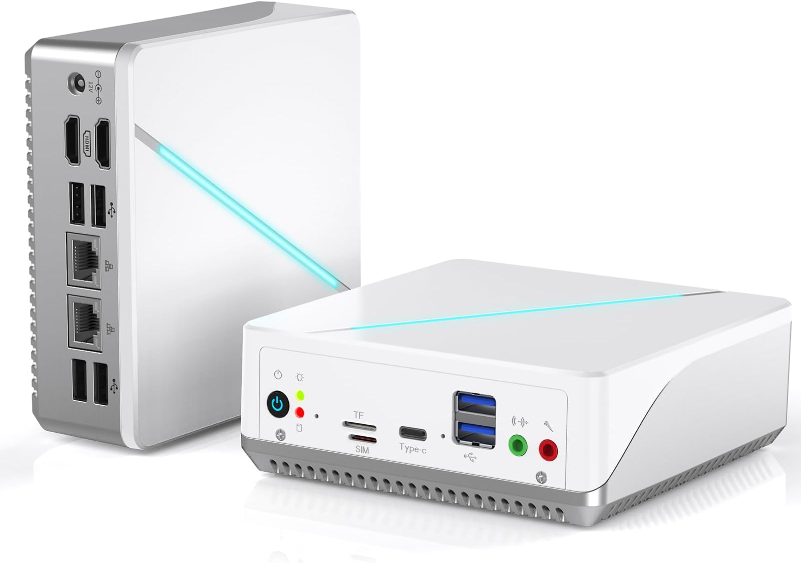 Amazon.com: Mini PC Pocket PC Mini Desktop Compute Intel 12th Gen Alder ...