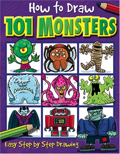 How to Draw 101 Monsters: Easy Step-by-step Drawing: Green, Dan: Amazon ...