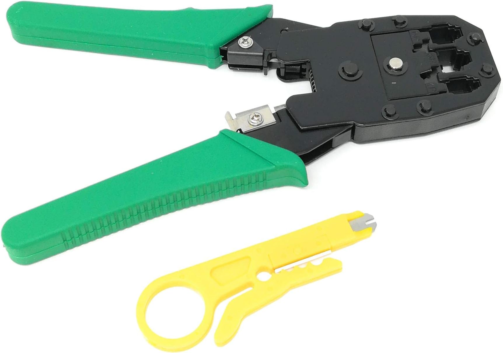 TEMPO DI SALDI Pinza Crimpatrice Plug RJ11 RJ12 RJ45 4 6 8 Poli Per ...