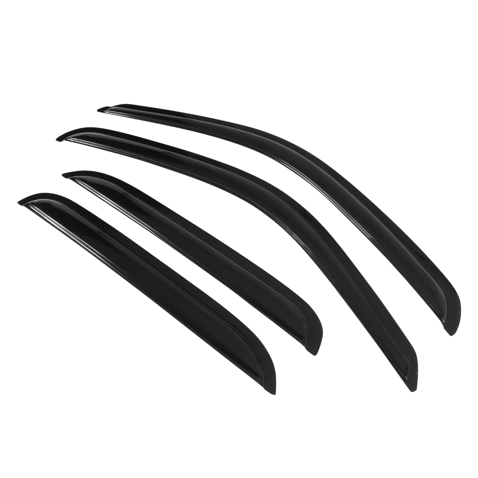 Window Visor Compatible with 2001-2004 Toyota Tacoma, Slim Style ...