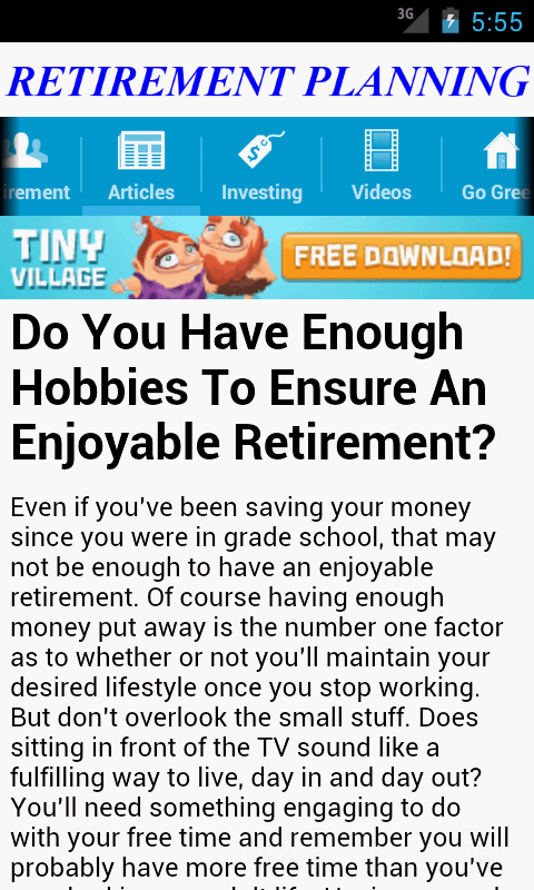 Retirement Planning - App on Amazon Appstore