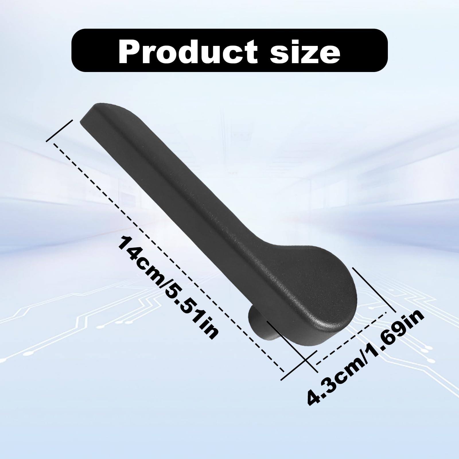 Snapklik.com : Driver & Passenger Seat Recliner Adjust Handle Compatible