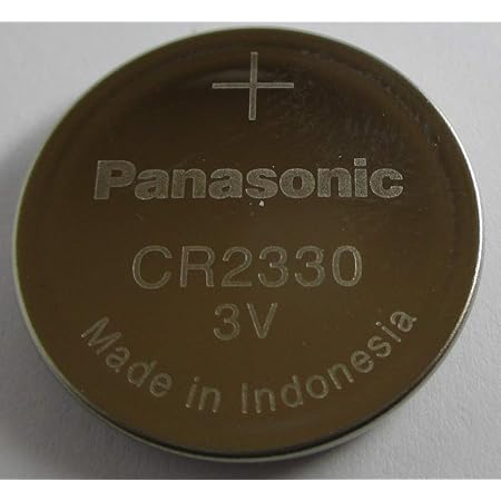 Amazon.com: PANASONIC Batteries BR2330 Lithium Battery, 3V, Coin Cell ...
