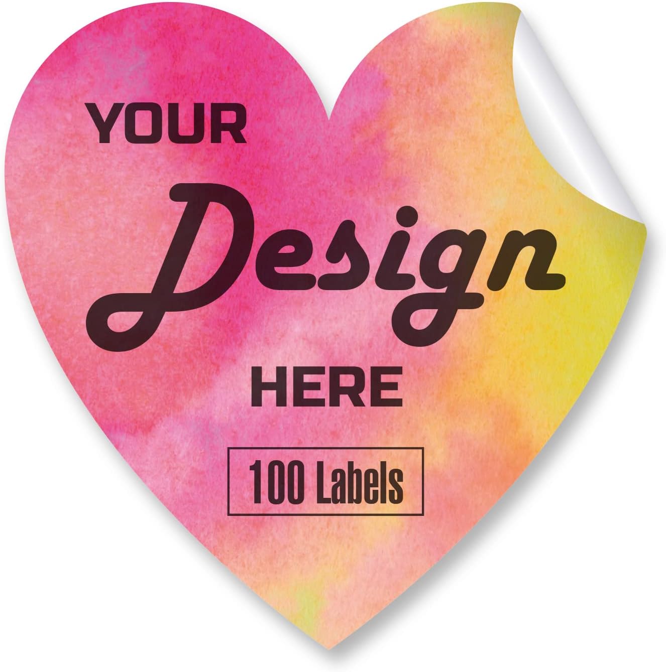 Amazon.com : AWUSA Custom Stickers Personalized Labels - Customized ...