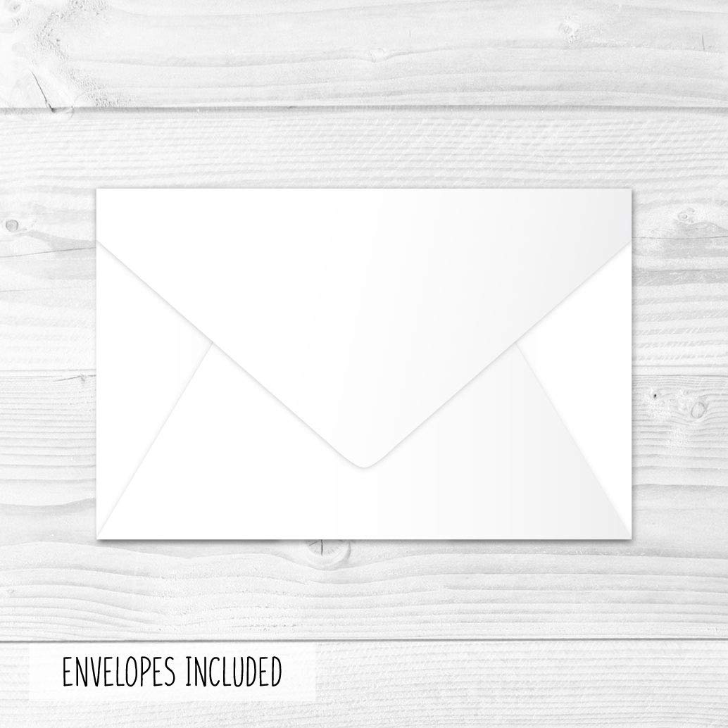 Buy Hadley Designs 24 Blue Clothesline Baby Shower Thank You Cards ...