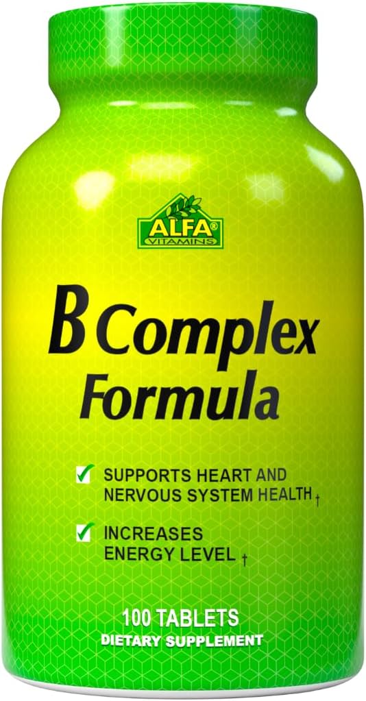 Amazon.com: ALFA VITAMINS B Complex Formula - Daily Nutritional ...