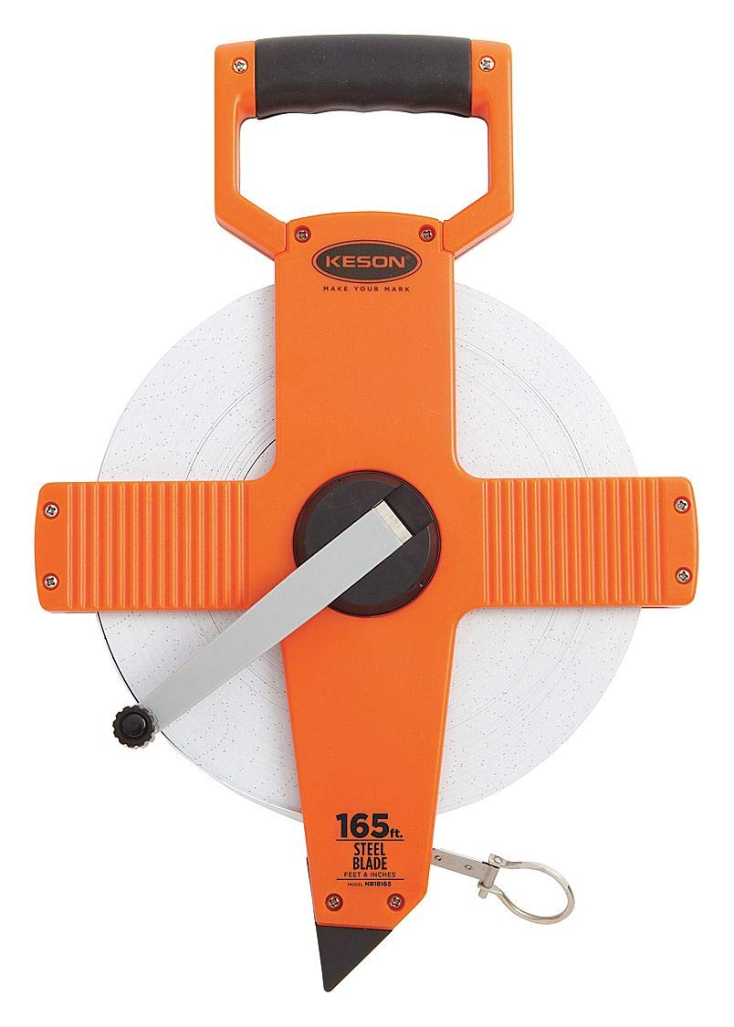 Snapklik.com : Keson NR18165 Nylon Coated Steel Blade Measuring Tape