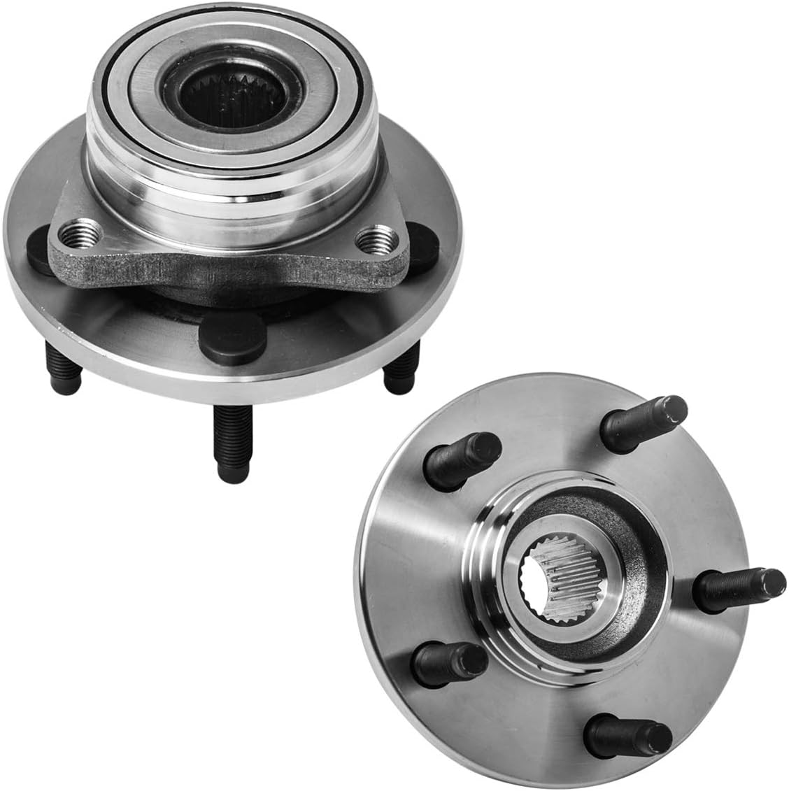Amazon.com: AUQDD 513100 x2 Front Wheel Hub and Bearing Assembly ...