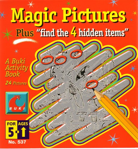 Magic Pictures (A Buki Activity Book, 24 pictures): Buki: 9780875838472 ...
