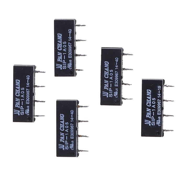 Buy Power Relay 5pcs 5V Relais SIP-1A05 Reed Switch Relays for Pan ...
