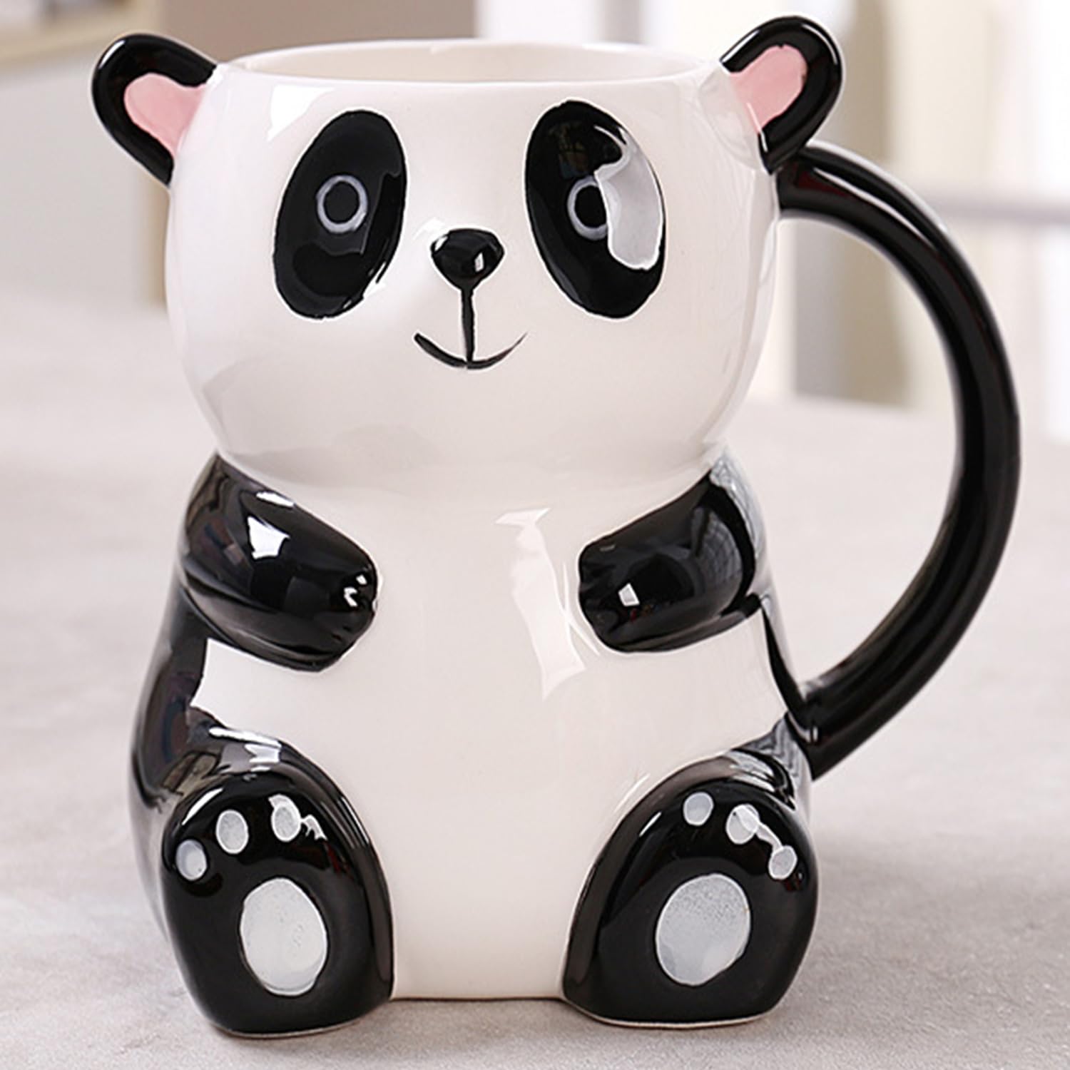 Amazon.com: Arawat Panda Mug Large 480ml Kawaii 3D Animal Mug Gift ...