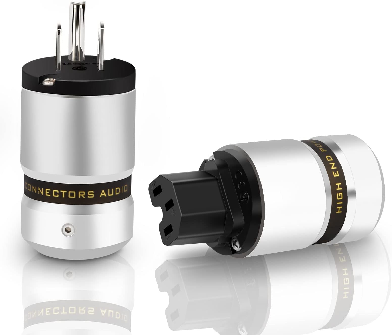 Amazon.com: Wattgate 330i AU Black Gold Plated Audio Grade Edison AC ...