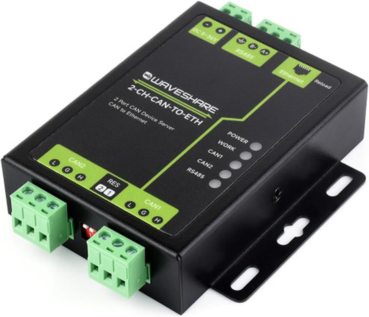 Amazon.com: TUOPUONE Industrial Grade 2-Ch CAN to Ethernet Server 2-Ch ...