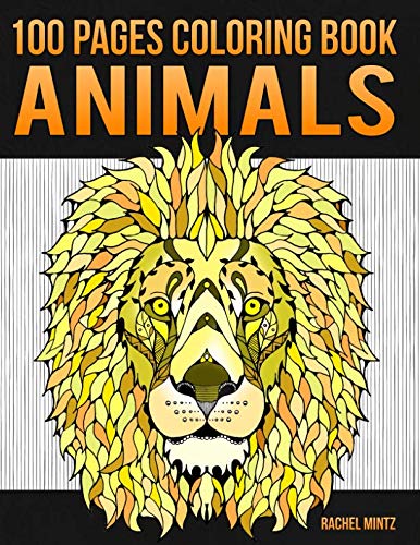 Amazon.com: Animals - 100 Pages Coloring Book: Huge Collection of ...