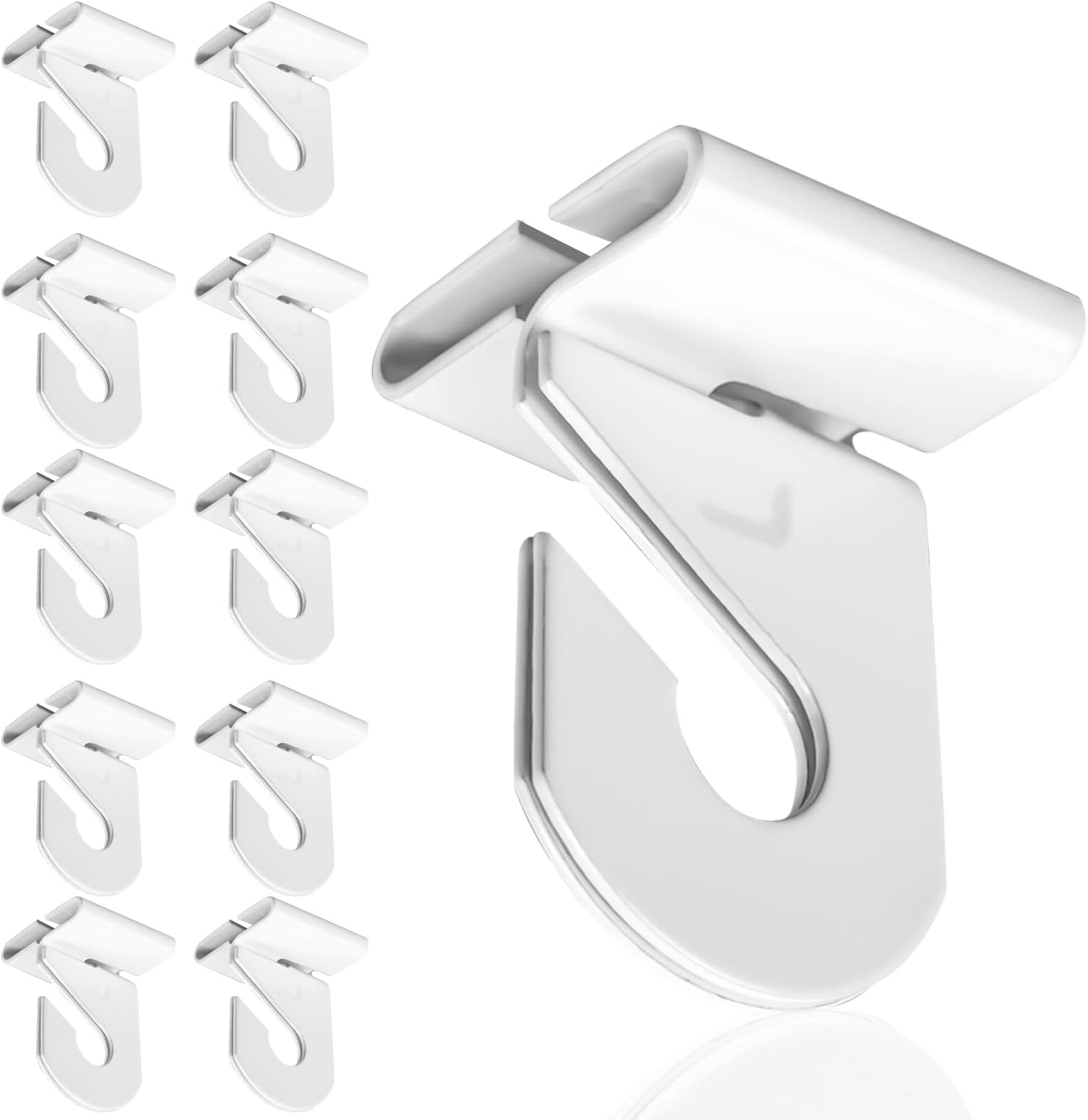 Amazon.com: Sibba Drop Ceiling Hooks for Hanging, 50PCS White Suspended ...