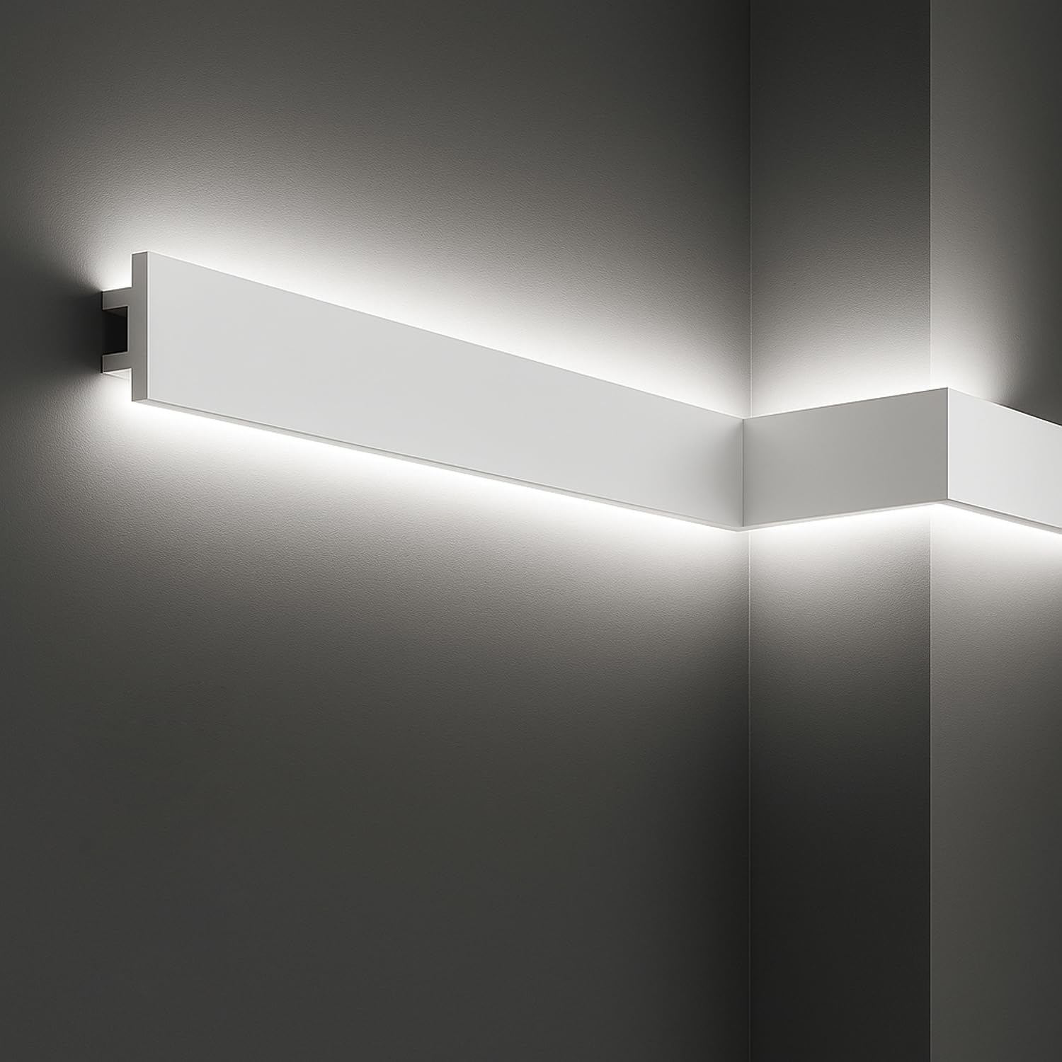 create luxury GRAND DECOR Cornice Veletta per Strisce LED a Soffitto e ...