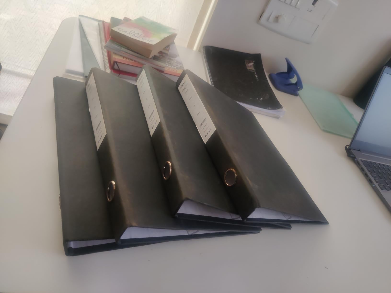 BindEx Office 2D Ring Box File, Folder Cover, Folder for Certificate ...