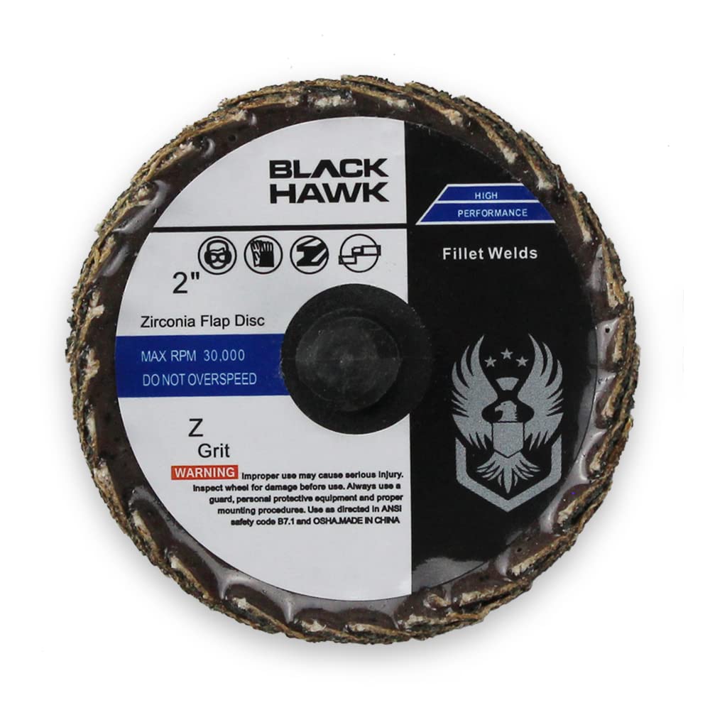Snapklik.com : BHA Zirconia Curved Edge Fillet Weld Quick Change Flap ...