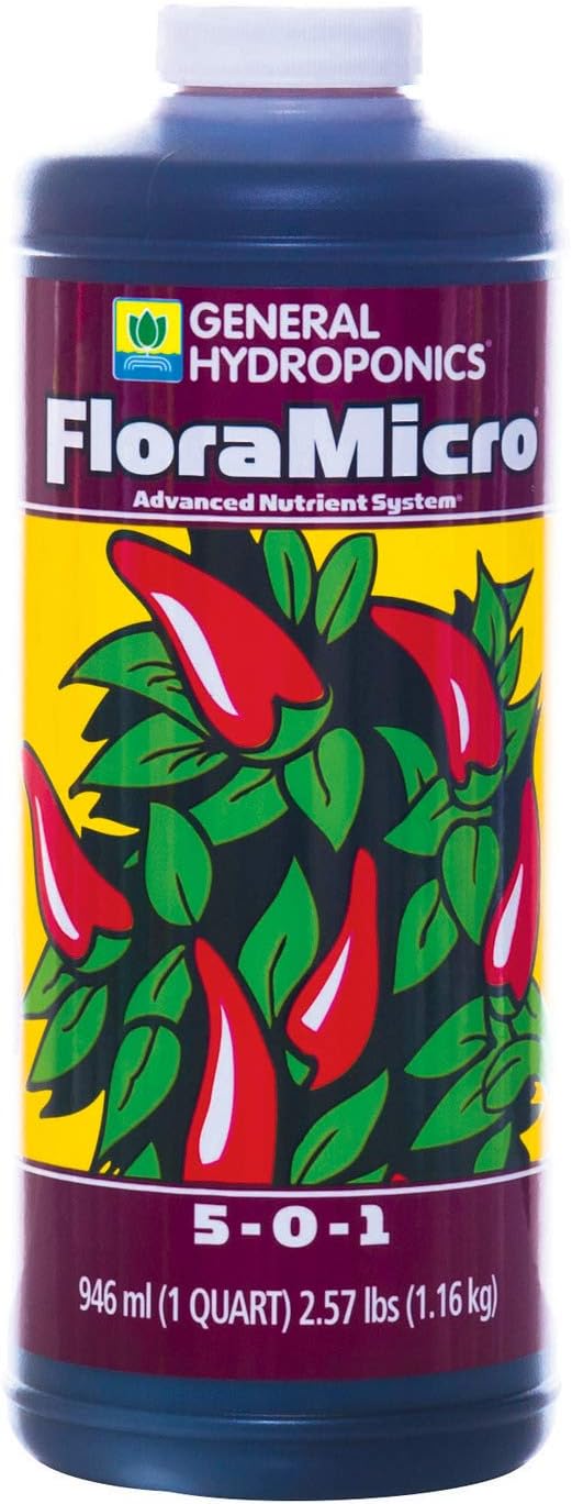 Amazon.com: General Hydroponics FloraMicro 5-0-1, Use with FloraBloom ...