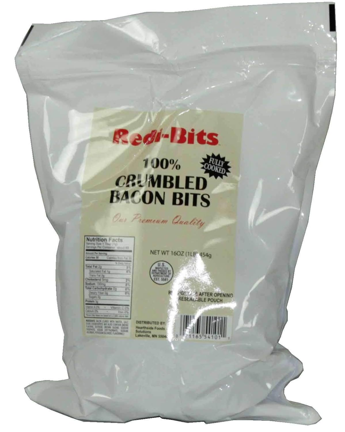 Amazon.com : Rytway Pure Redi Bacon Bits, 1 Pound - 6 per case ...