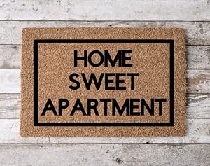 Amazon.com: Home Sweet Apartment Mat Door Mat New Home Welcome Mat Cute ...