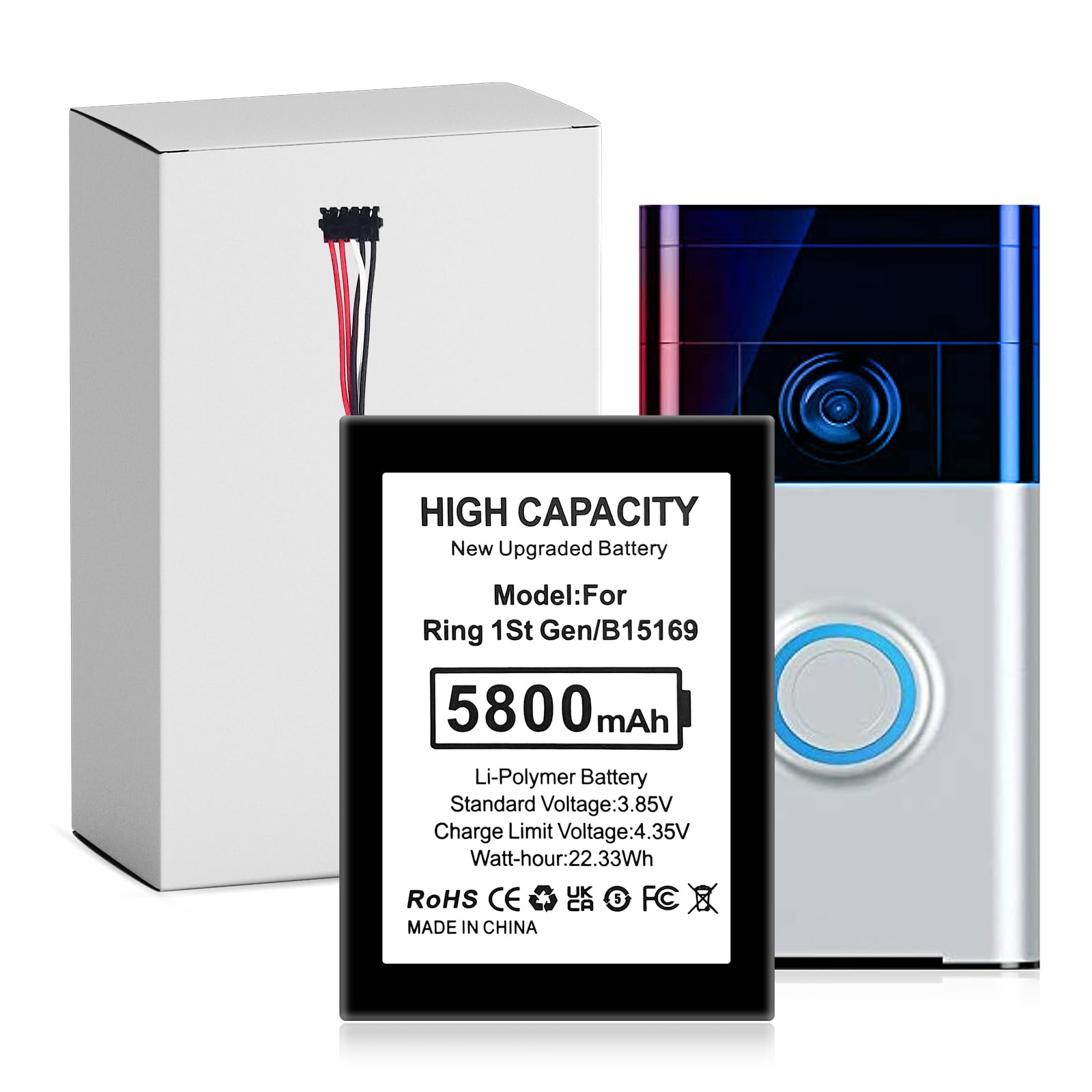 Amazon.com: TQTHL 5800mAh B15169 Battery, (2024 New Upgrade ...