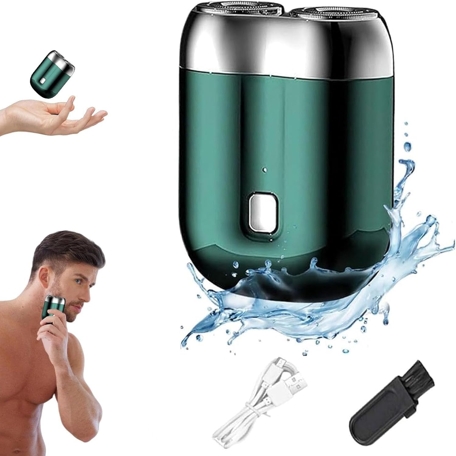 Amazon.com: New Model Mini Dual-Head Electric Shaver, 2025 Upgrade ...