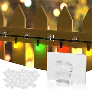 Amazon.com: Lycklig Command Hooks, 35-Clips, Command Strips with Strong ...