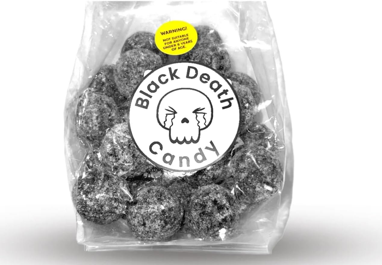 Amazon.com : Black Death Candy Full Bag 200G/7oz The sourest candy in ...