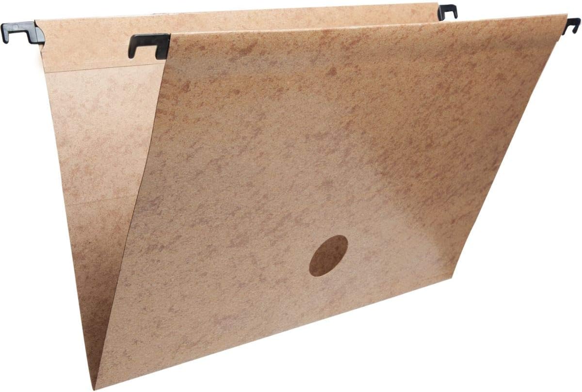 Dello - Pasta Suspensa 0002 Kraft c/Grampo 360x240mm, Caixa com 50 ...