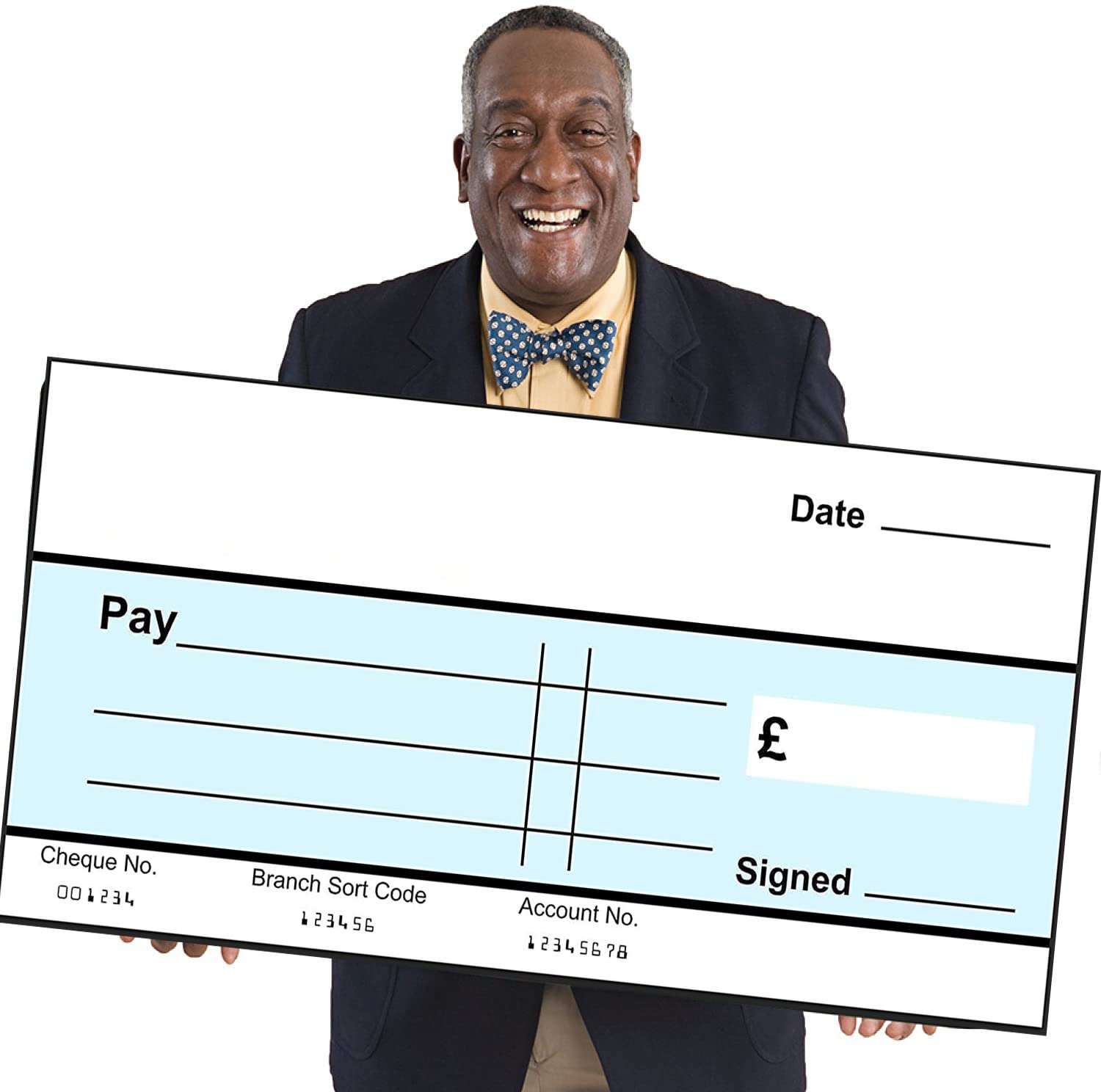 Buy Blank Paper Presentation Charity Large Cheque Check 60cm X 30cm For buy-blank-paper-presentation-charity-large-cheque-check-60cm-x-30cm-for