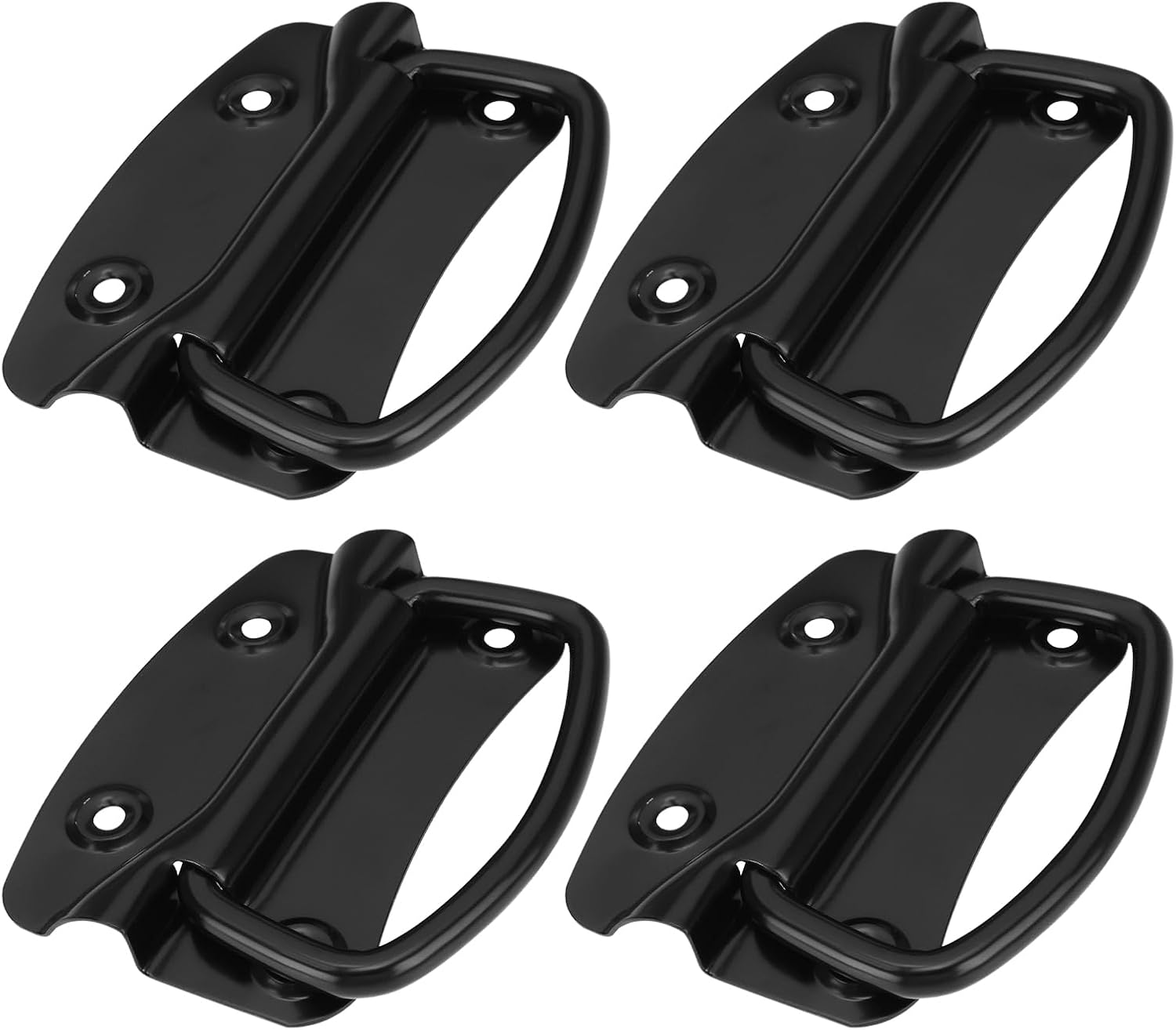 The Lord of the Tools 4Pcs Chest Handles 100 x 70 mm Heavy Duty Steel ...