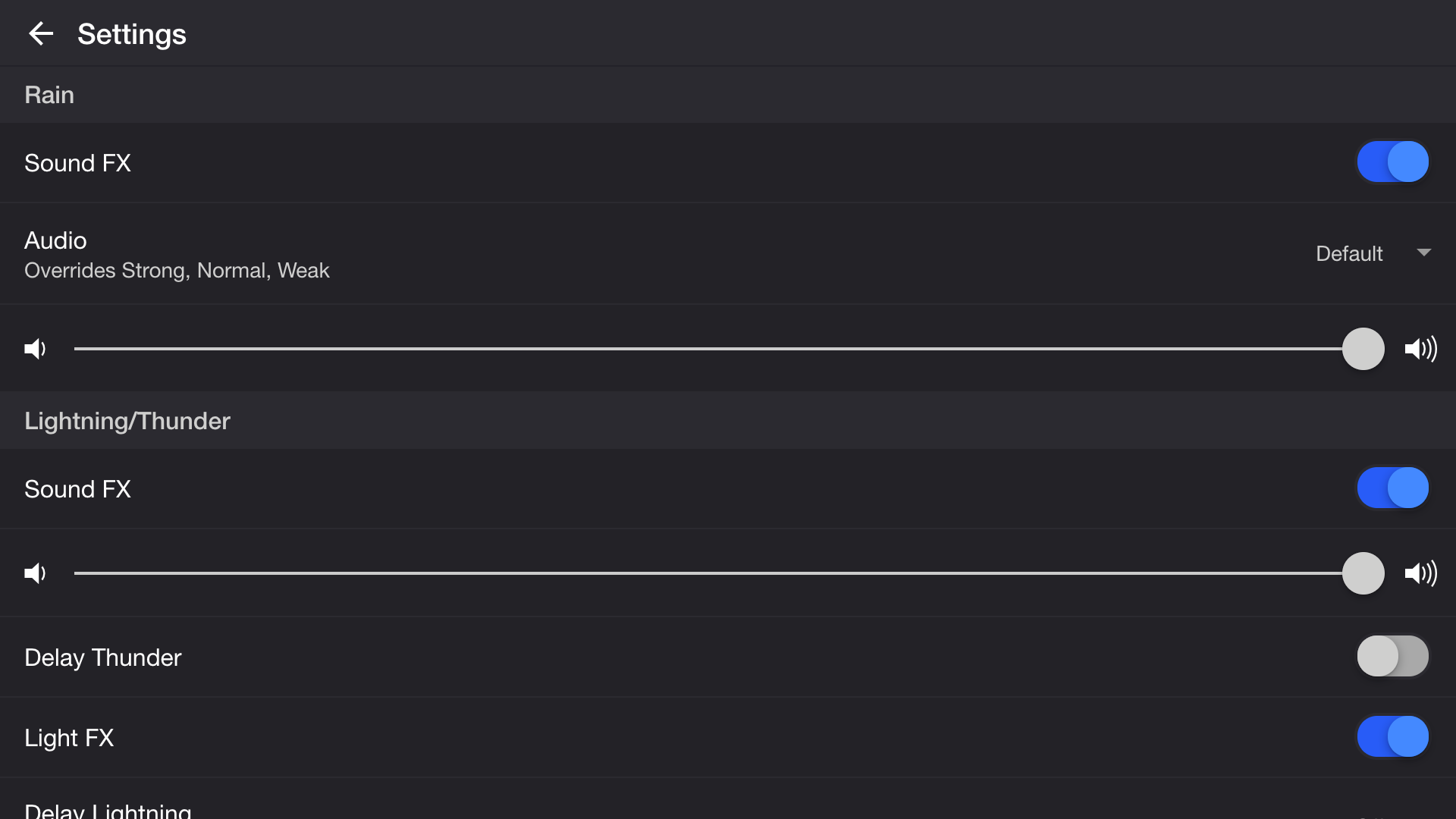 Thunderstorm Simulator - App on Amazon Appstore
