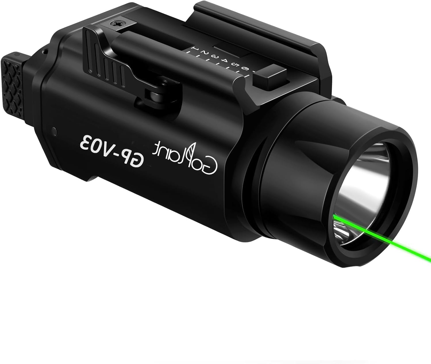 Amazon.com: 1750 Lumens Pistol Flashlight Laser, Aircraft-Grade ...