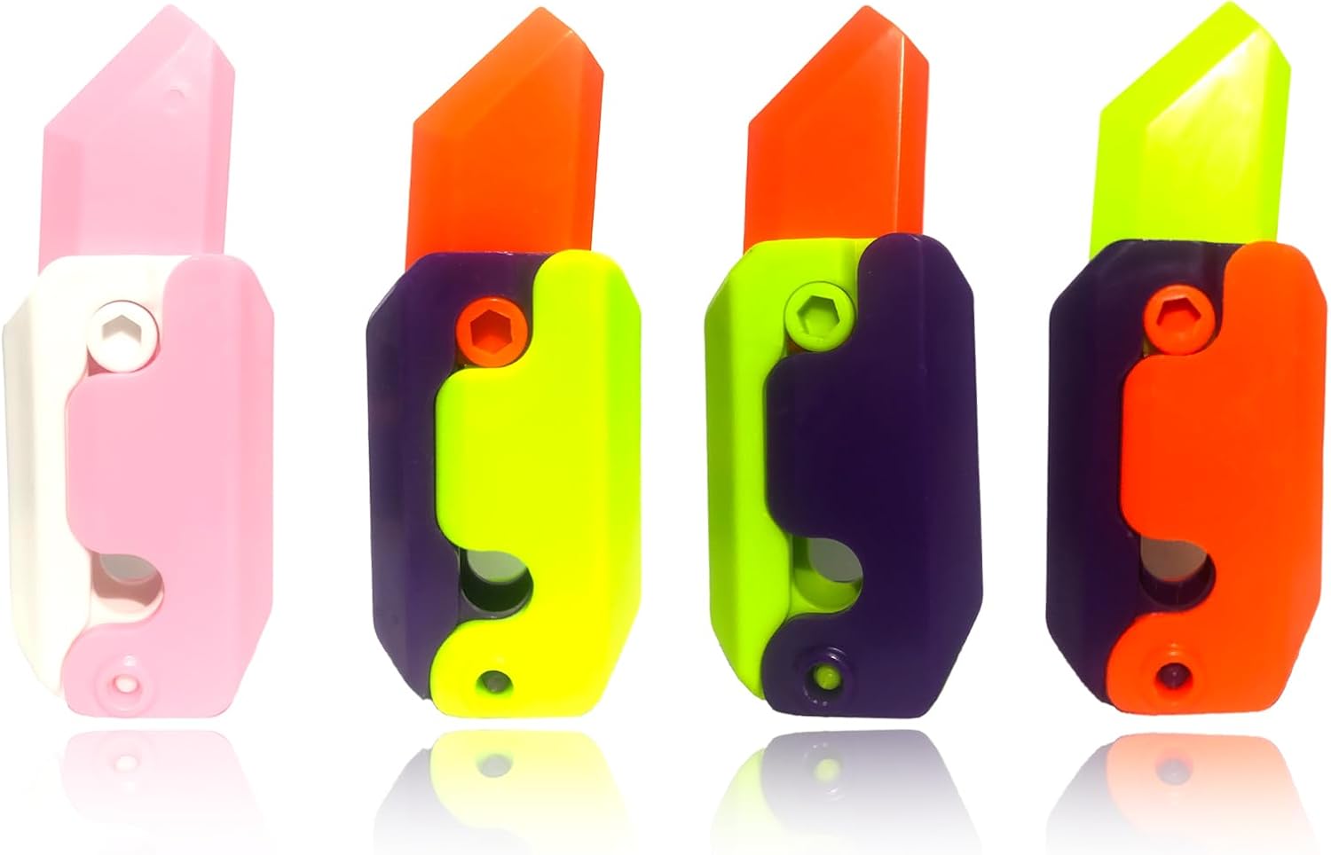 EOMKO 3D Printed Gravity Knife Fidget Toys, Sensory Knife Fidget Toys ...