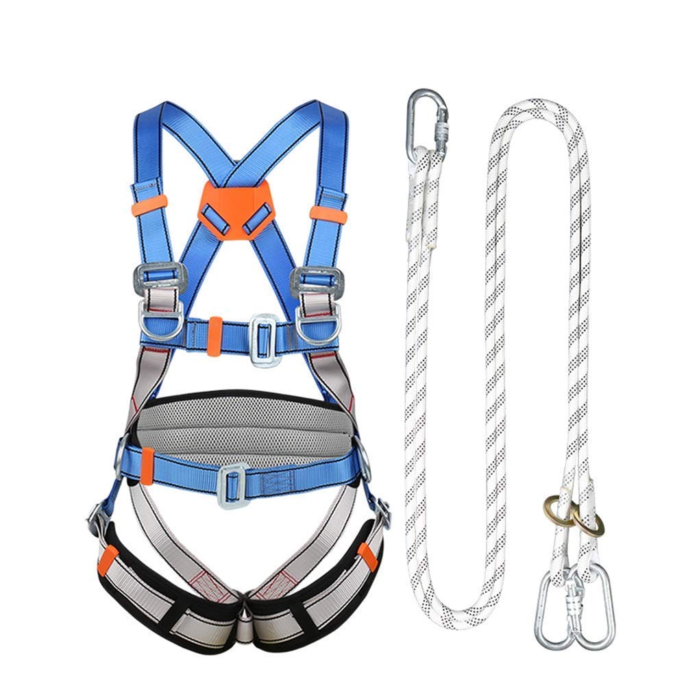 Buy Fall Protection Safety Harness Kit, Full Body Protection Fall ...