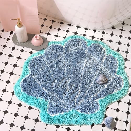 Amazon.com: 3 Piece Bathroom Rug Set Starfish Seashell Beach Contour ...