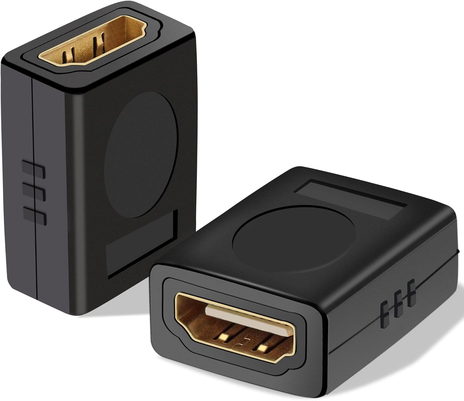 YAODHAOD HDMI Female to Female HDMI Coupler Adapter, 2 Pack 4K 1080P ...