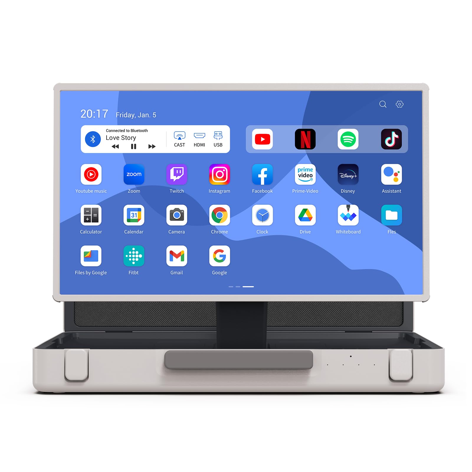 Amazon.com: Packgo 27-Inch Packgo Portable Smart 1080P Touch Screen ...