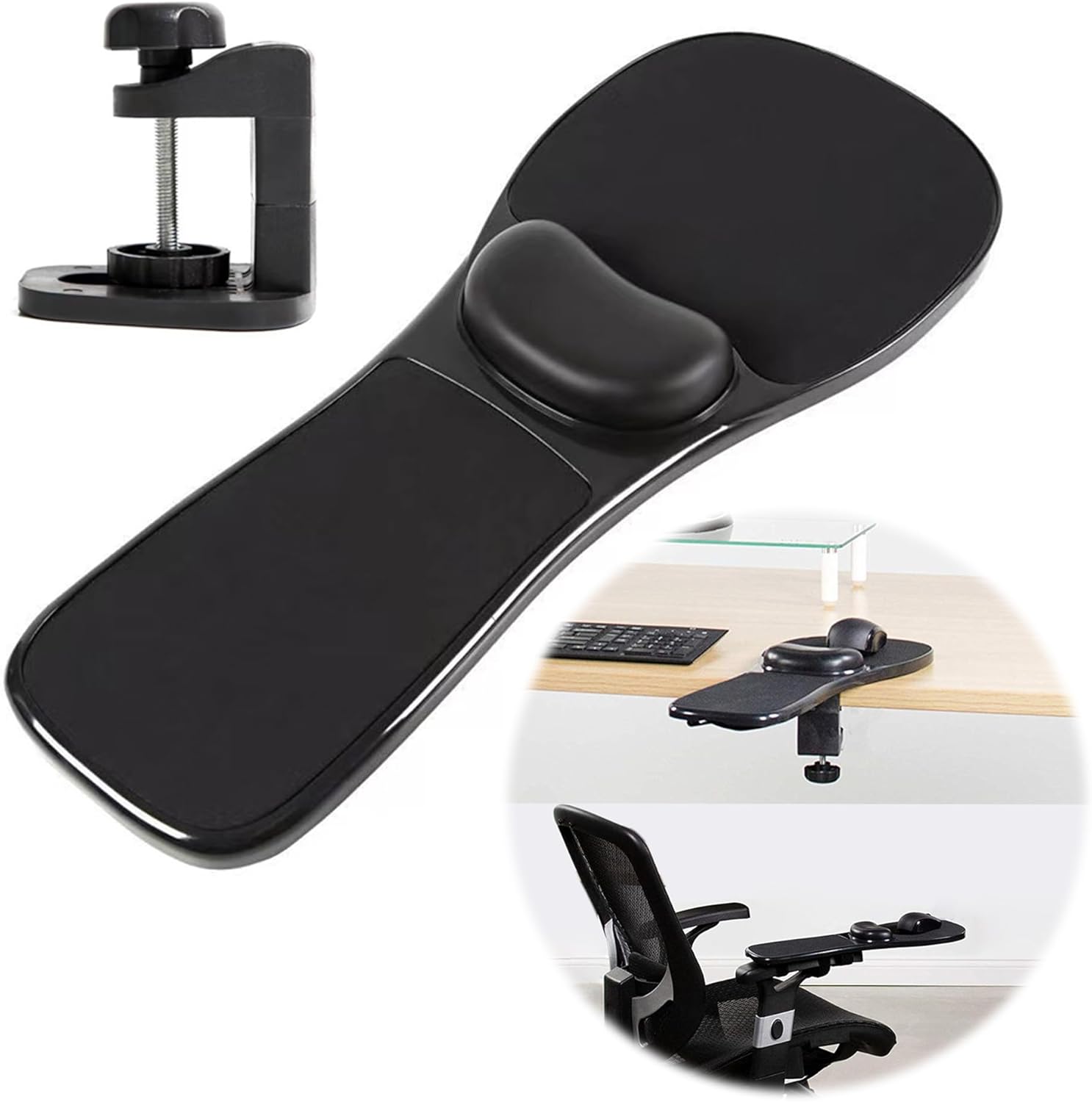 Amazon.com : LL-COEUR Memory Foam Arm Support Wrist Rest for Table and ...
