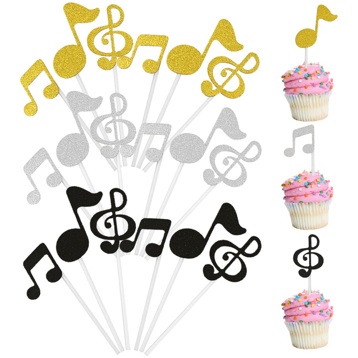 Music Cupcake Decorations
