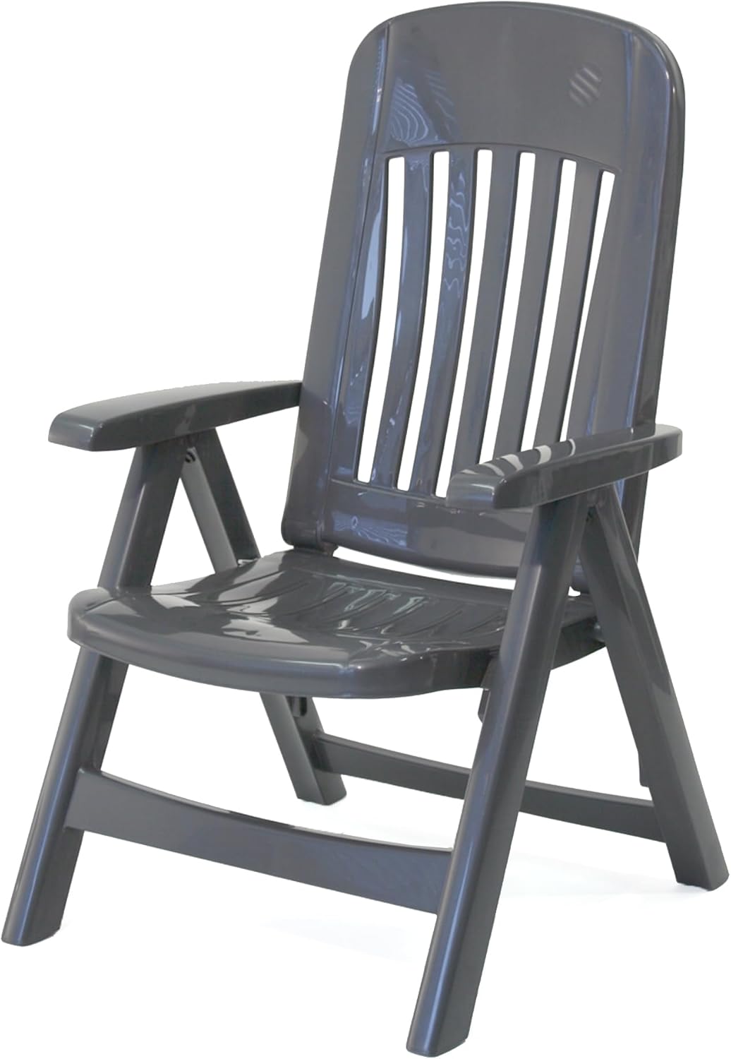 Amazon.com : KETTLER Comtesse Polymer Resin Multi Position Chair - Grey ...