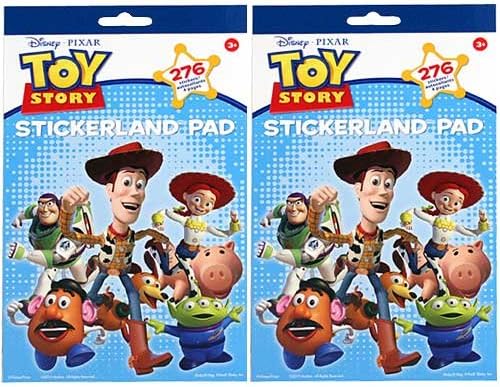 Amazon.com: Toy Story Stickerland Pad - 276 Stickers [2 Pack] : Toys ...
