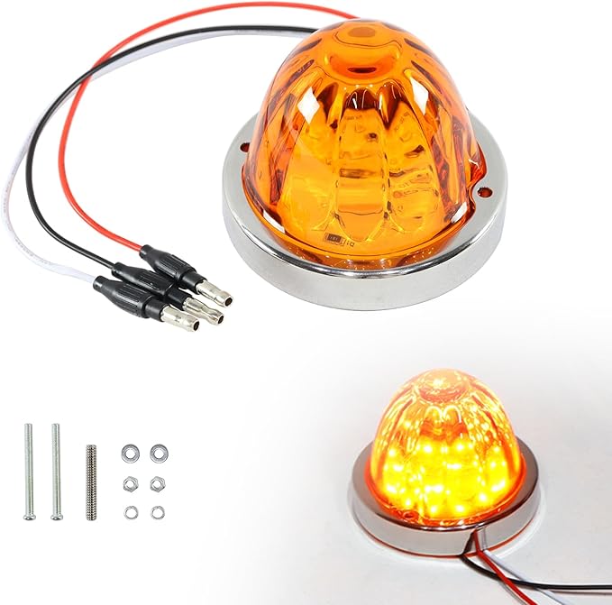 Amazon.com: Watermelon Surface Mount Amber LED Light Turn/Marker Light ...
